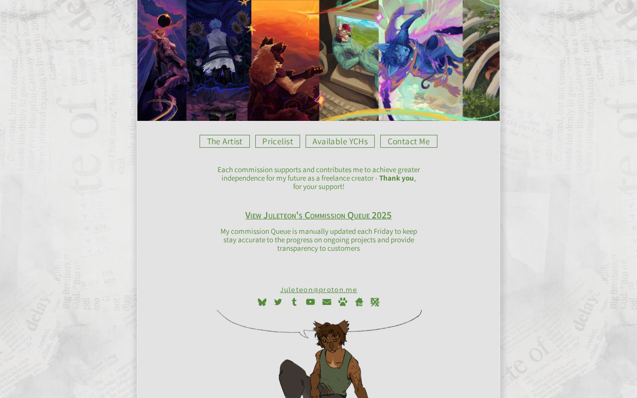 Juleteon's Commissions